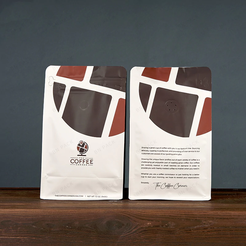 Coffee Bags With Valve - Custom Flexible Packaging Manufacturer