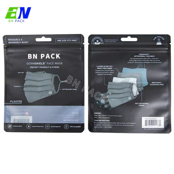 Three Side Seal Mask Bag