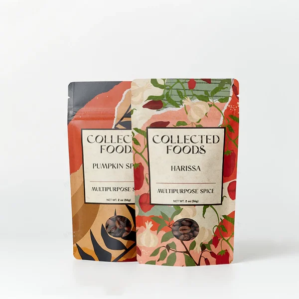 Custom Printing Re-sealable Powder Bags - Custom Flexible Packaging ...