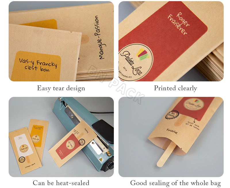 Biodegradable Ice Cream Bags - Custom Flexible Packaging Manufacturer