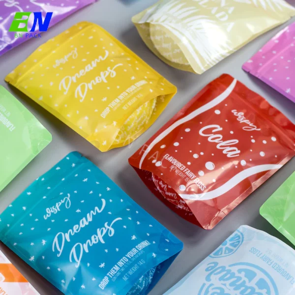 Colored OEM Recyclable Stand Up Pouch - Custom Flexible Packaging ...
