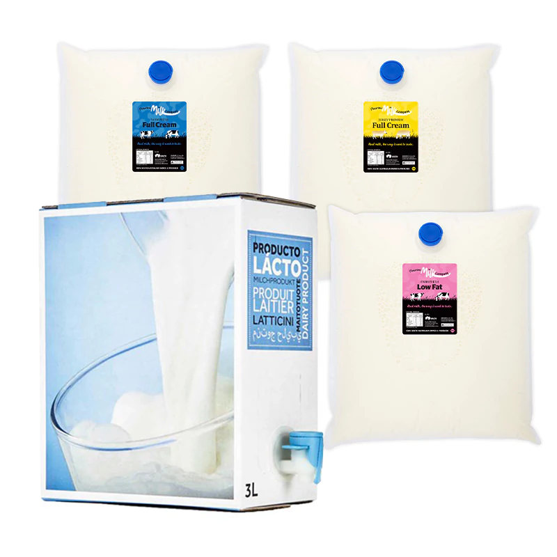 Custom Bag in Box Dairy Packaging High-Barrier & Leak-Proof